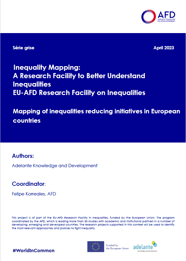 Inequality Mapping: A Research Facility to Better Understand Inequalities | AFD - Agence ...